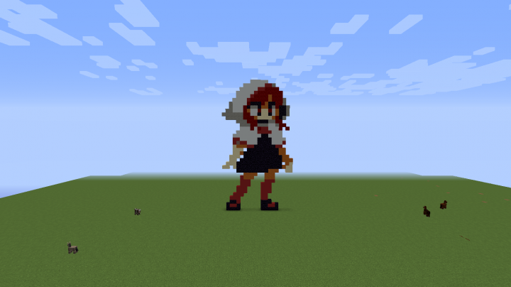 Kaho from Momodora RUTM Minecraft Map