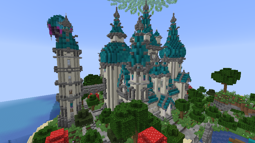 A Flower Farm :) [Java 1.14.4 free download] Minecraft Map