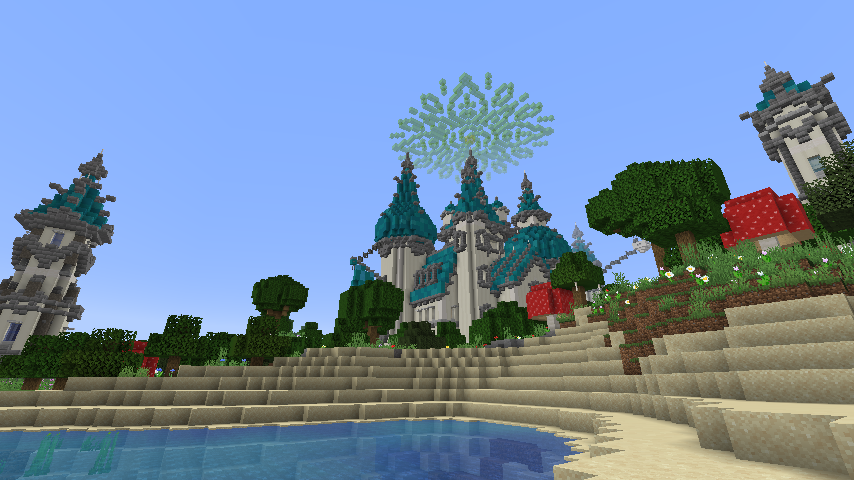 A Flower Farm :) [Java 1.14.4 free download] Minecraft Map