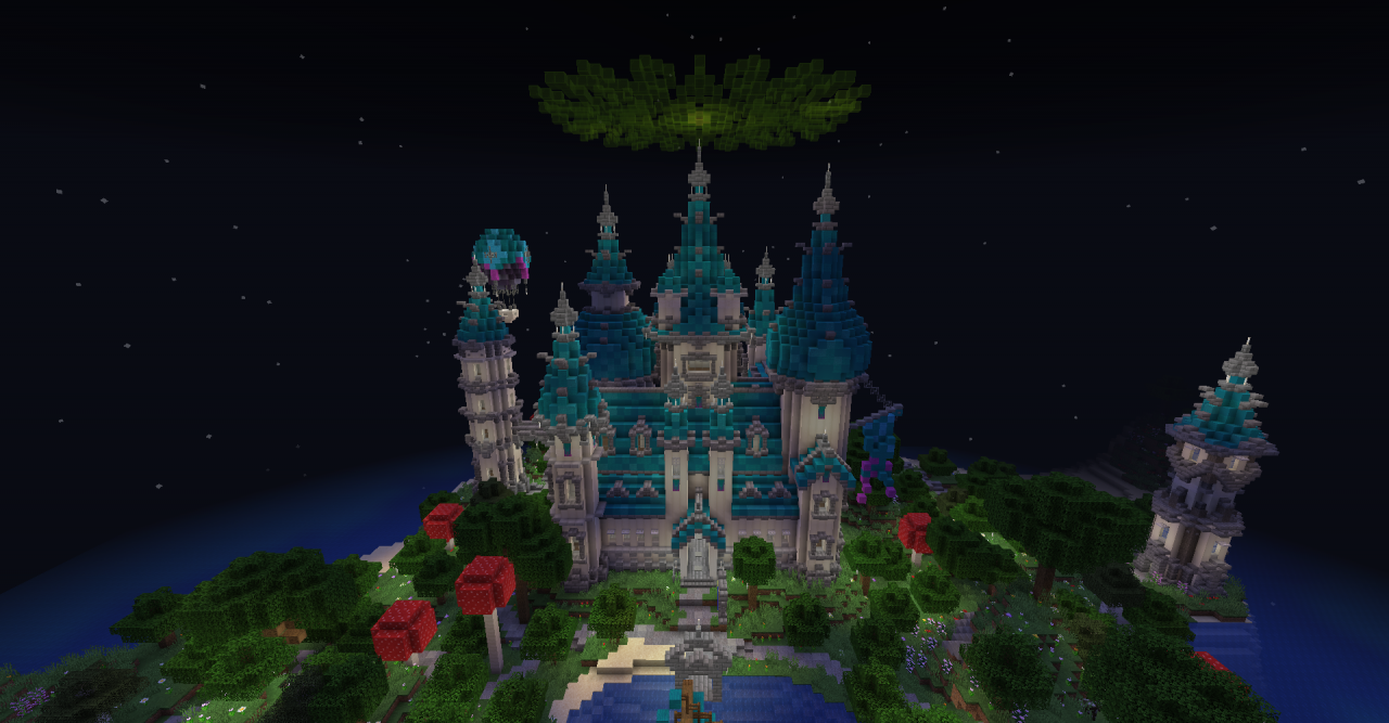 A Flower Farm :) [Java 1.14.4 free download] Minecraft Map