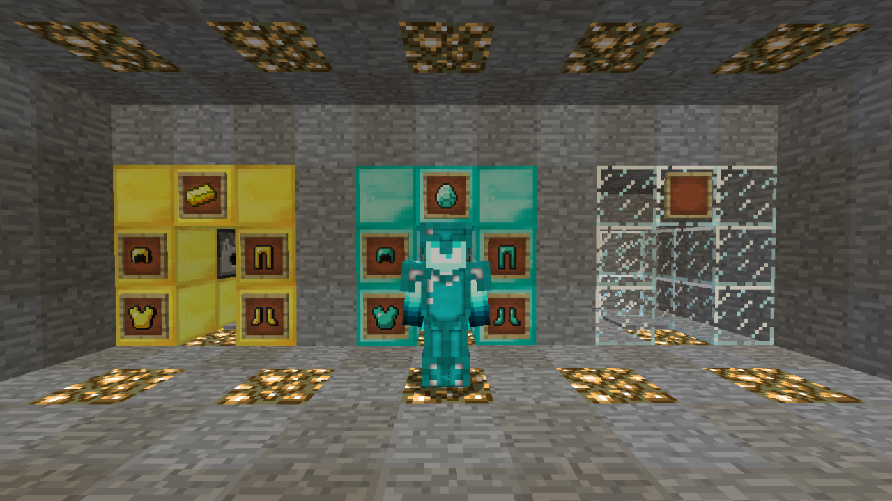 3D Armor Classic Minecraft Texture Pack