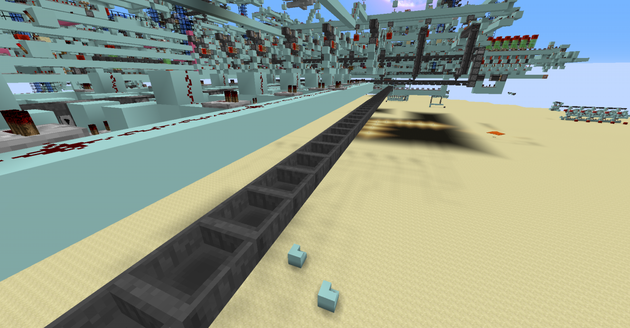 Fully Functional Minecraft Computer, Display, Fragmentation, and Images ...