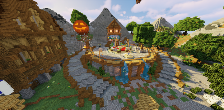 Improvements to /Hub Minecraft Map