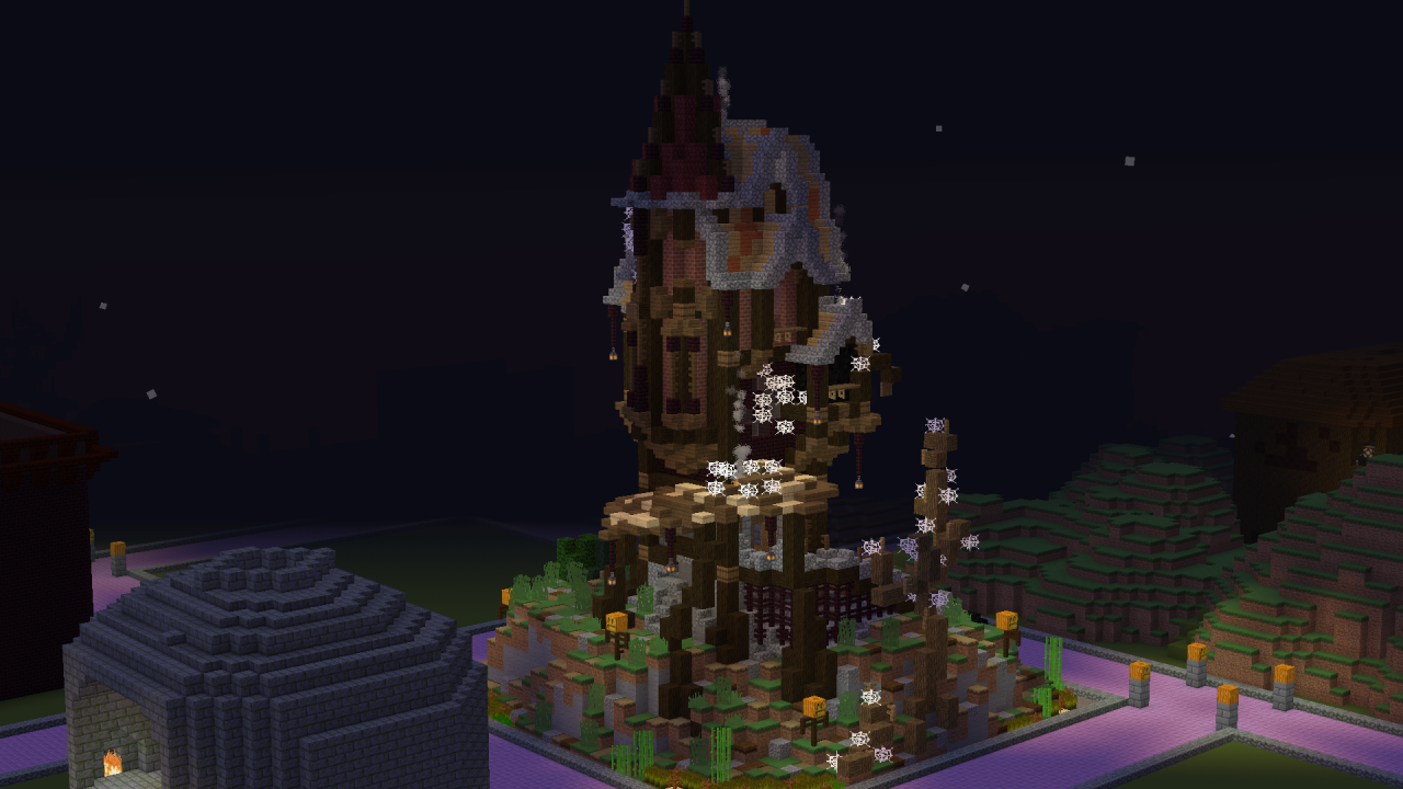 Halloween inspired house for a competition Minecraft Map