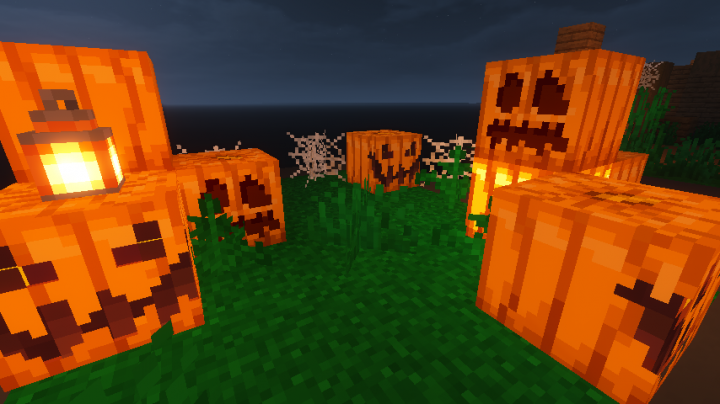 Halloween Decorations and Jumpscares for Minecraft Minecraft Data Pack