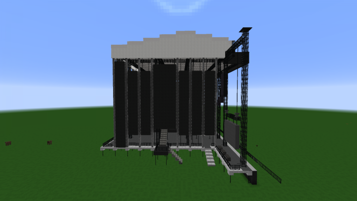 The Gorge Amphitheatre Stage Minecraft Map