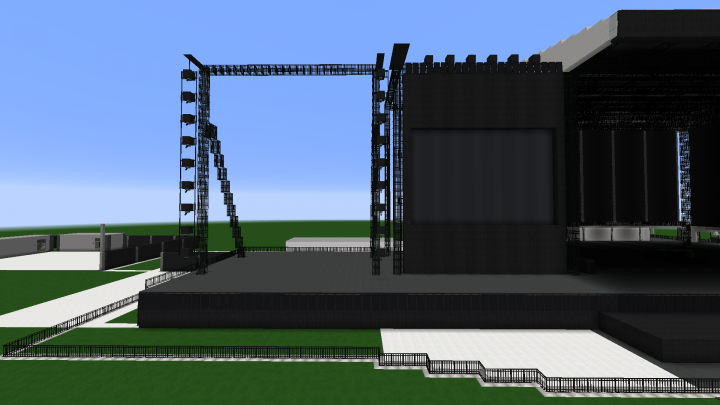 Rock am Ring Stage 2015 @ Mendig Air Base Minecraft Map