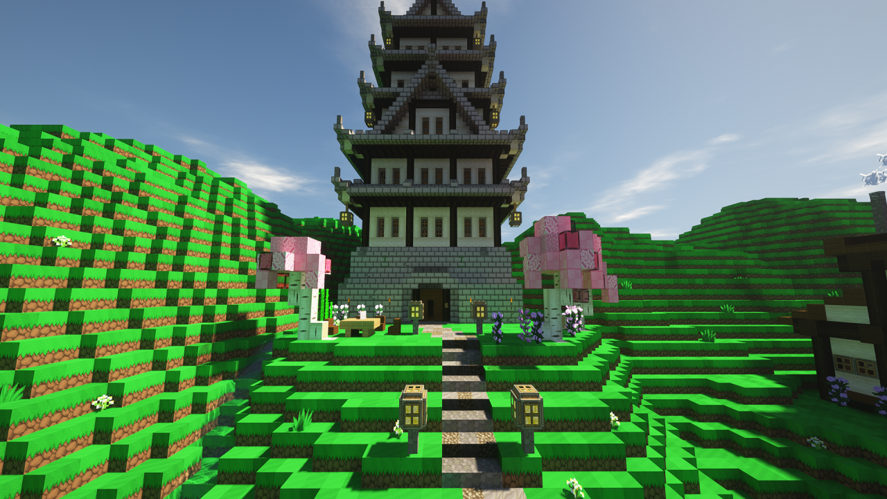 Japanese City Minecraft Map