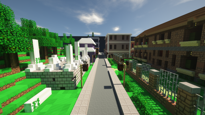 Japanese City Minecraft Map