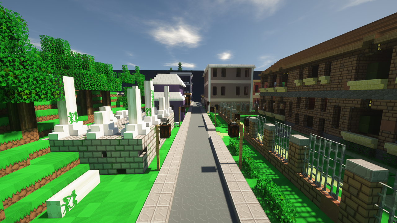 Japanese City Minecraft Map