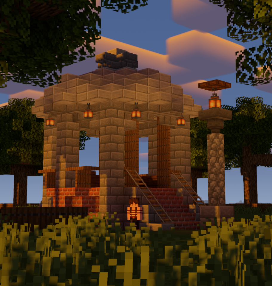 Town Centre Gazebo | Ridgebury project Minecraft Map