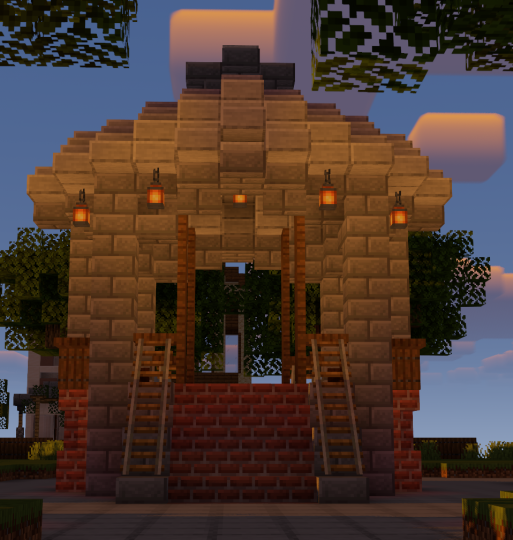 Town Centre Gazebo | Ridgebury project Minecraft Map