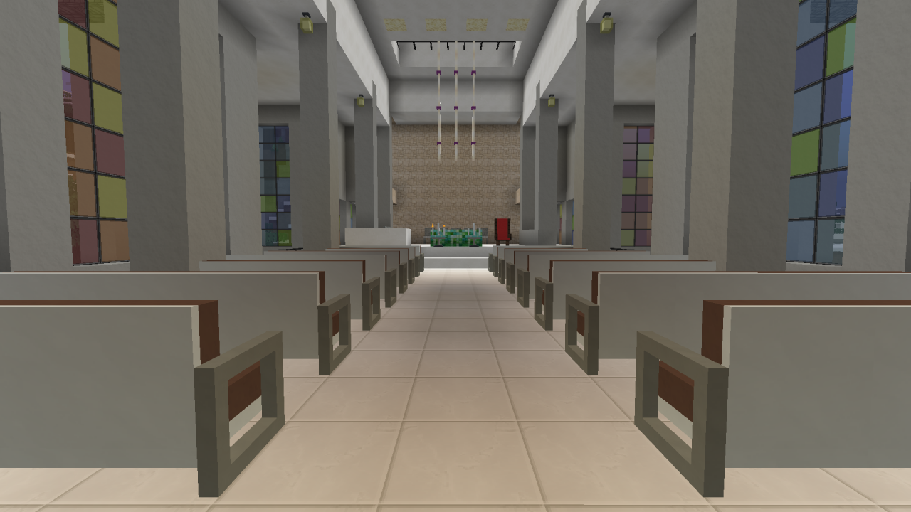 Modern Church Minecraft Map