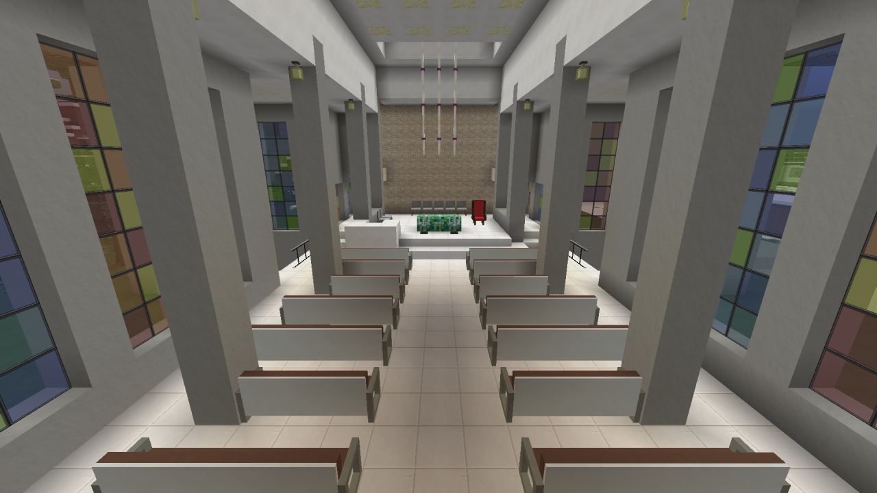 Modern Church Minecraft Map