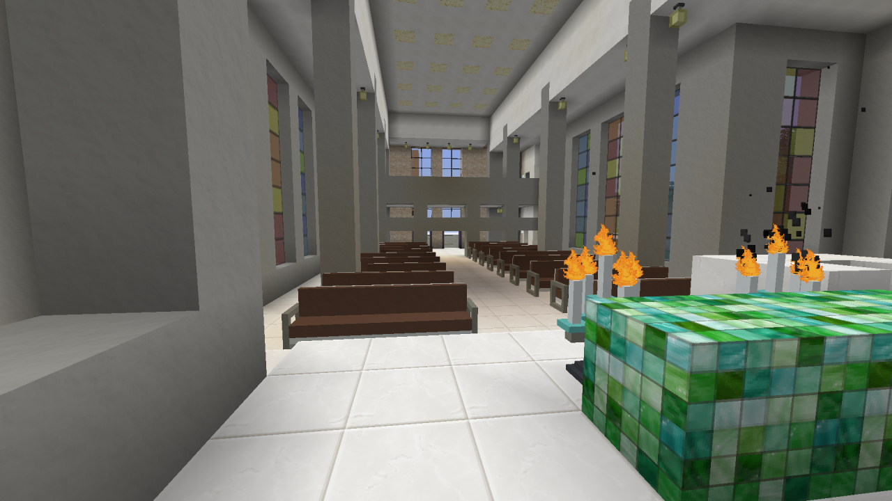 Modern Church Minecraft Map