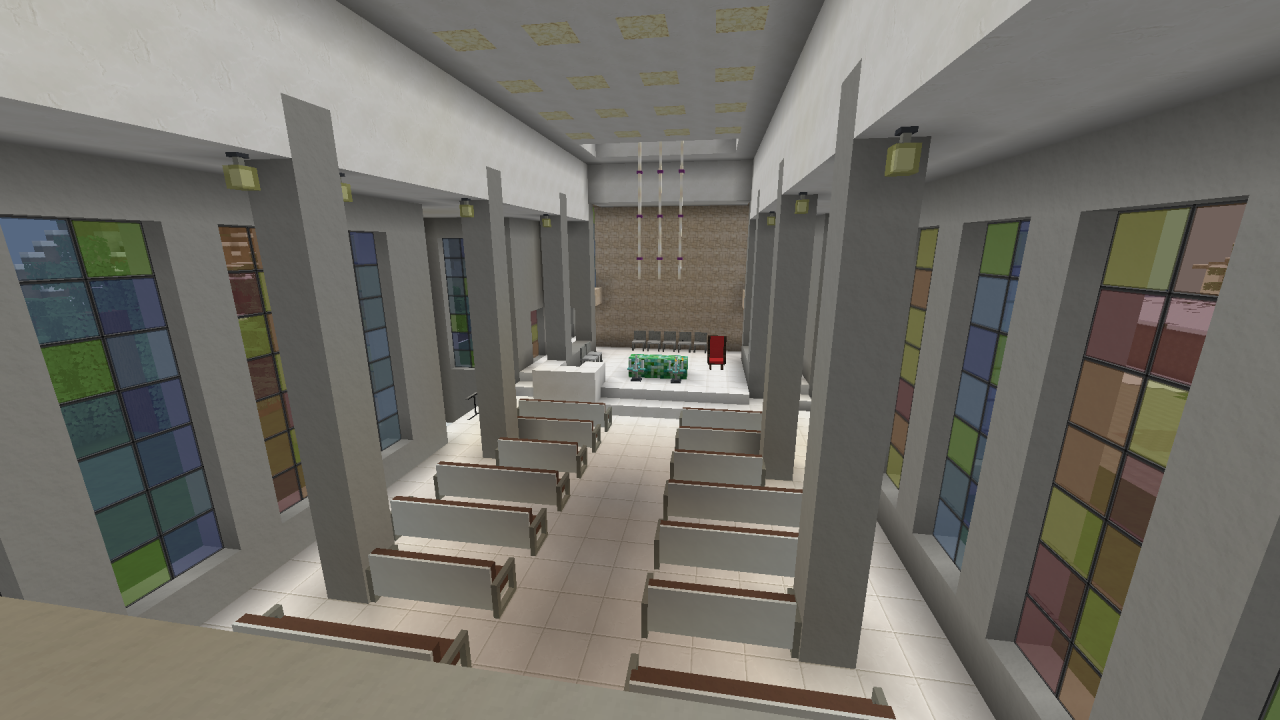 Modern Church Minecraft Map