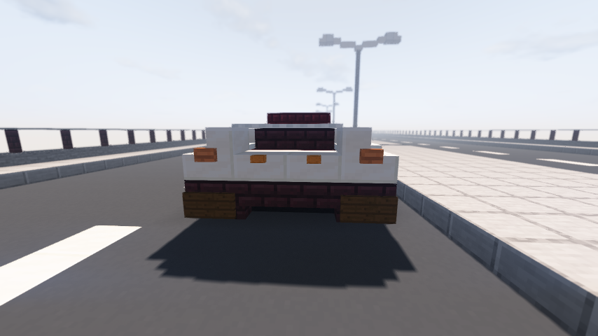 Japanese Police Nissan GT-R R35 Minecraft Map