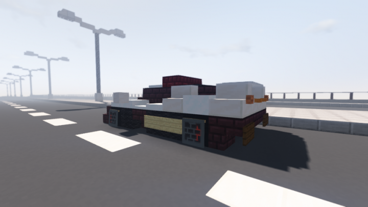 Japanese Police Nissan GT-R R35 Minecraft Map