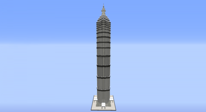 Jin Mao Tower, Shanghai Minecraft Map
