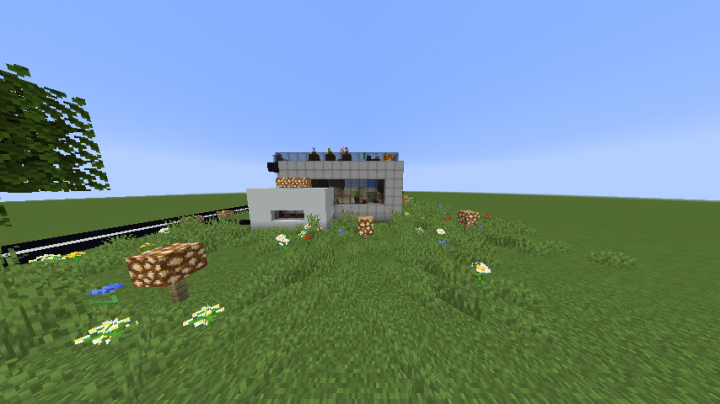 Modern House Minecraft Map