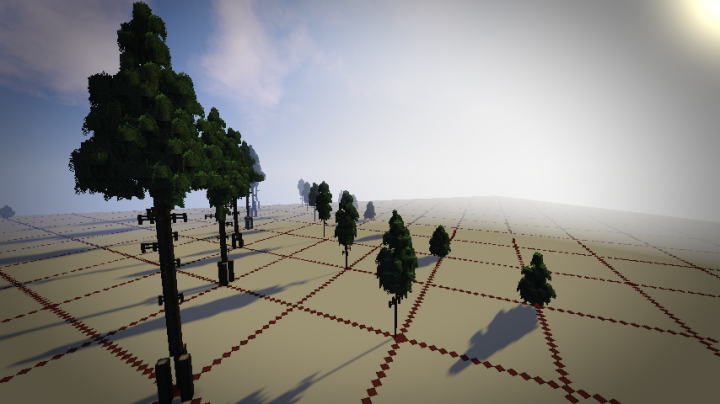 [Trees Pack] Classic Pine Forest schem Minecraft Map