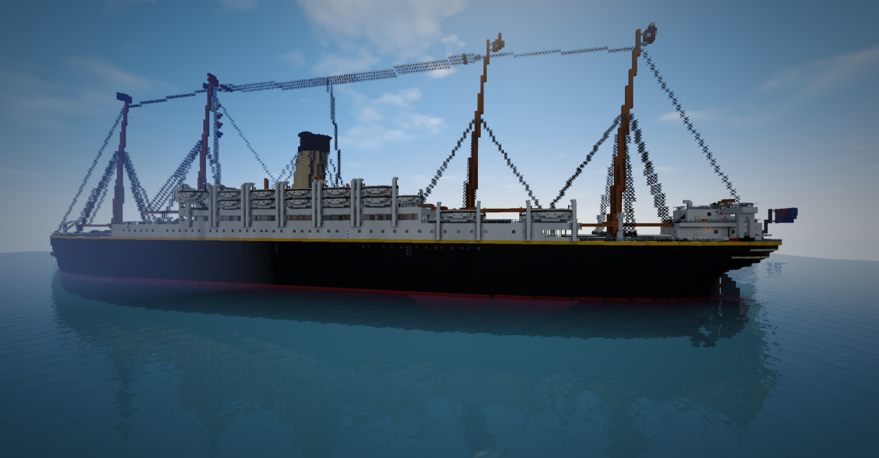 Minecraft R.M.S. Ceramic from 1913 (FULL INTERIOR) Minecraft Map