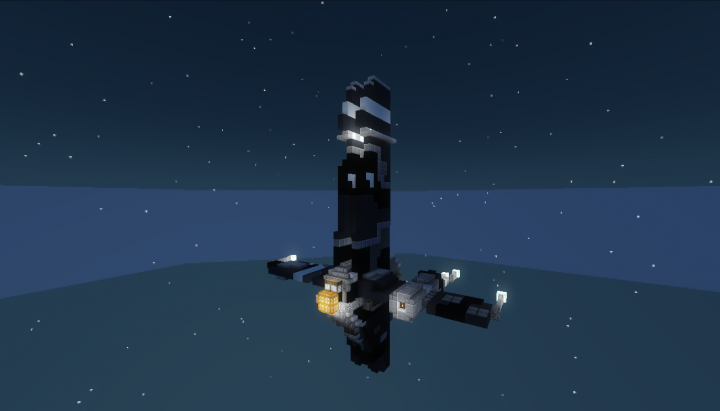 Eve Online Spaceship - Heron Class Minecraft Map
