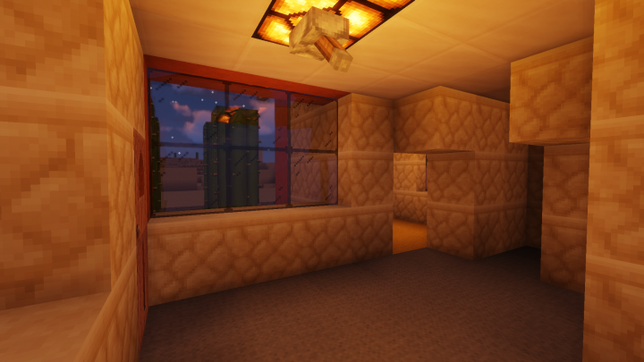 Small Mesa House Minecraft Map