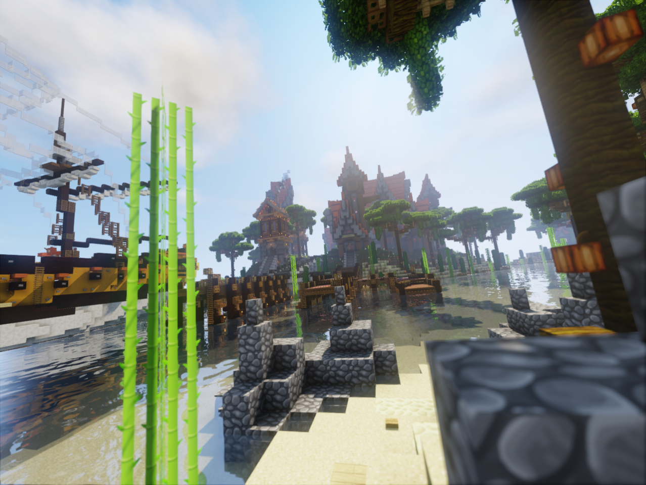 Team Arcenia - Survival Spawn - Royal Island Minecraft Map