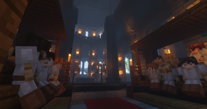 Medieval Cathedral and grounds Minecraft Map