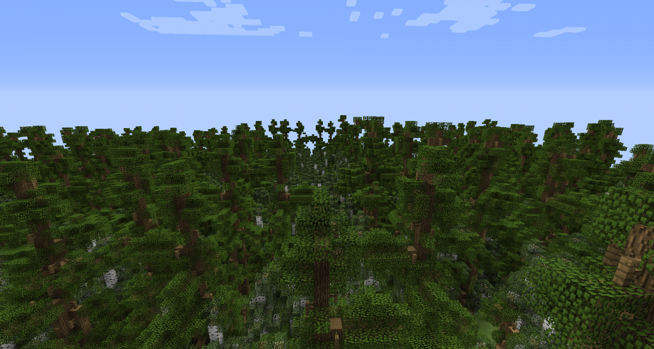 Dense Forest Minecraft Map