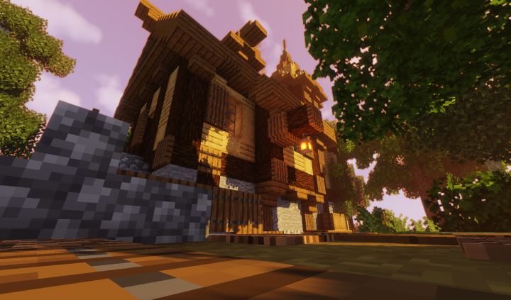 Medieval House/Shop Minecraft Map