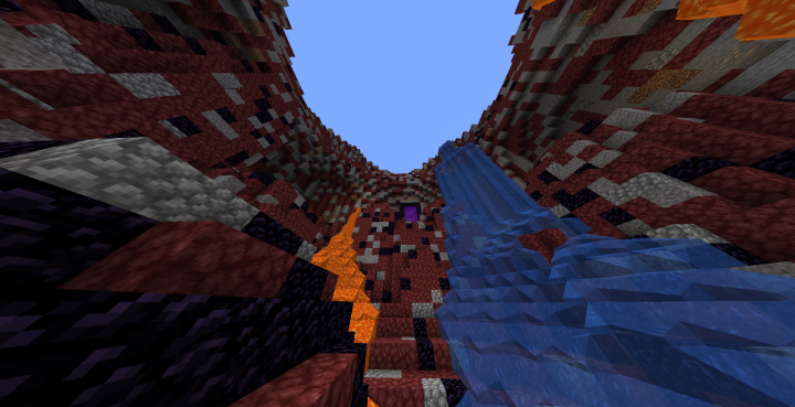 Volcano Minecraft Map