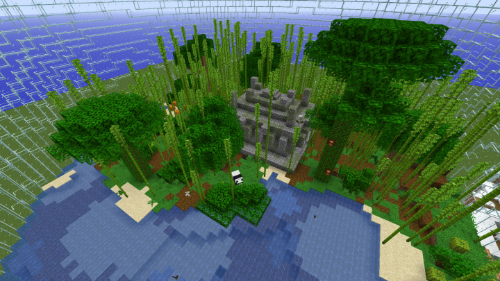 10-Sphere Bio-Dome Minecraft Map