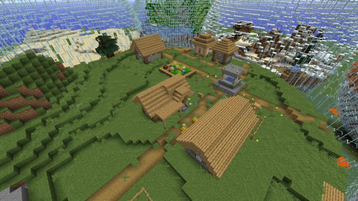 10-Sphere Bio-Dome Minecraft Map