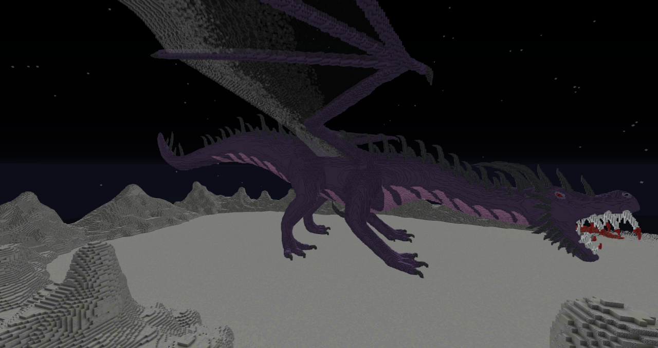Nightmare Dragon Minecraft Map