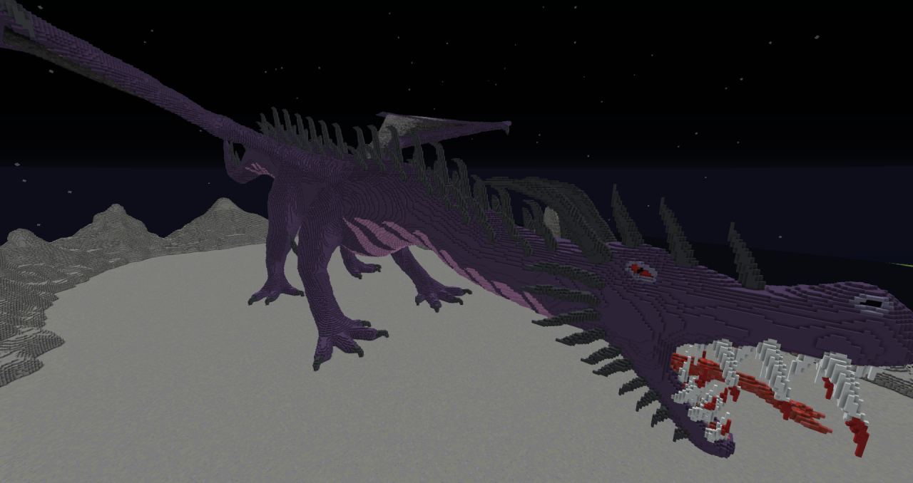 Nightmare Dragon Minecraft Map