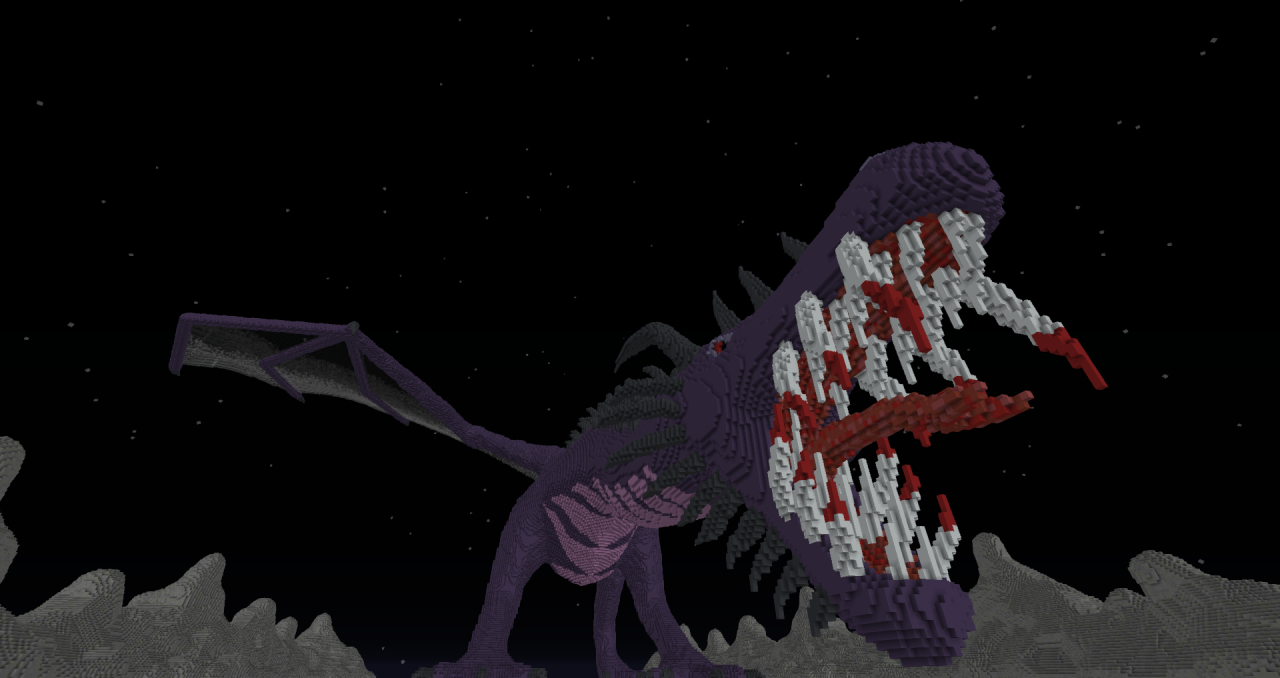 Nightmare Dragon Minecraft Map