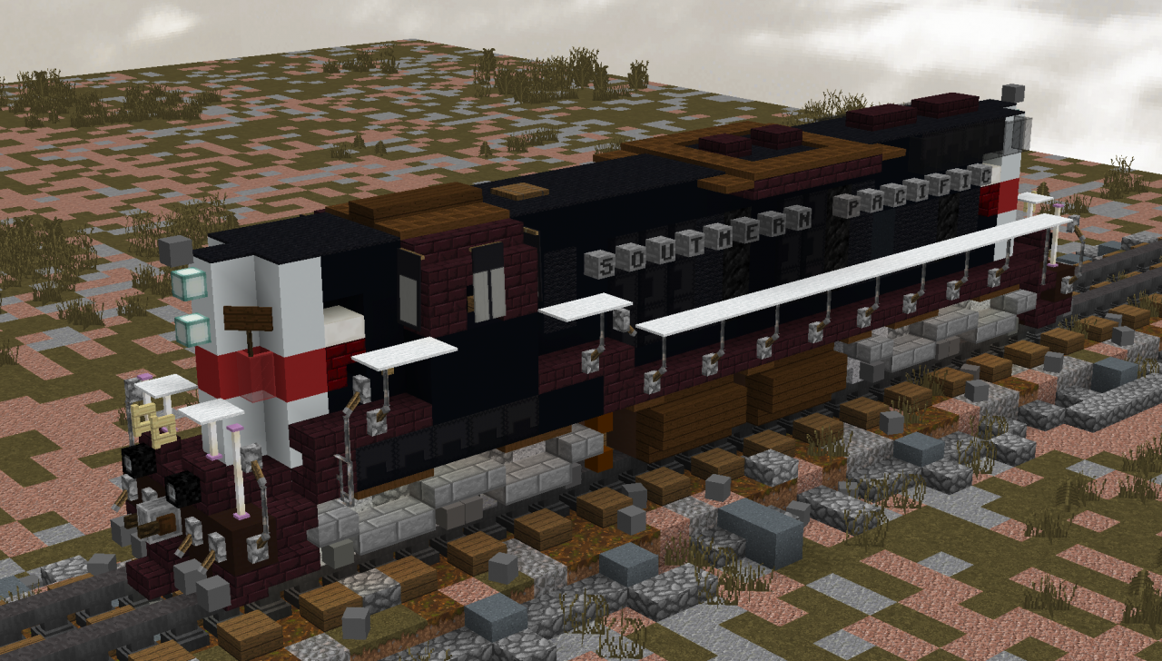 Locomotive EMD SD-9 Southern Pacific Minecraft Map