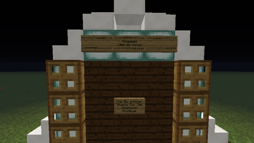 Hub #1 (Build By: gianmac) Minecraft Map