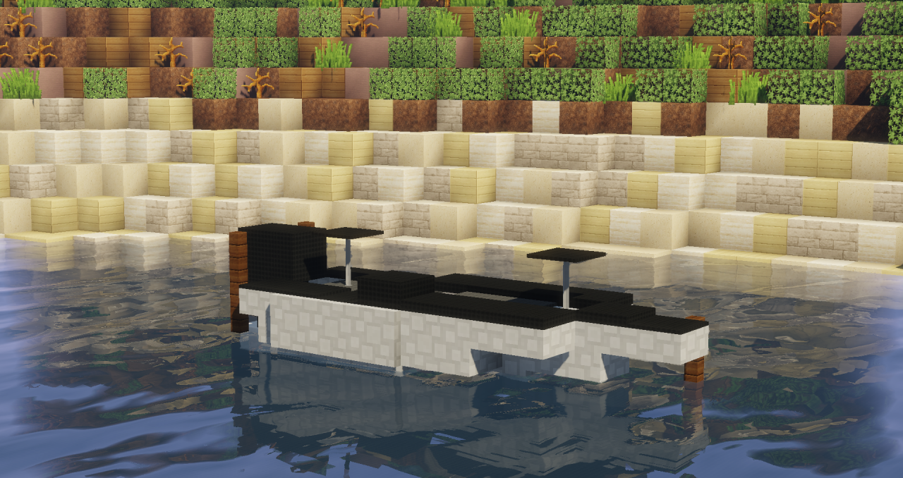 Bullet 21XRS Bass boat (1.5:1) Minecraft Map