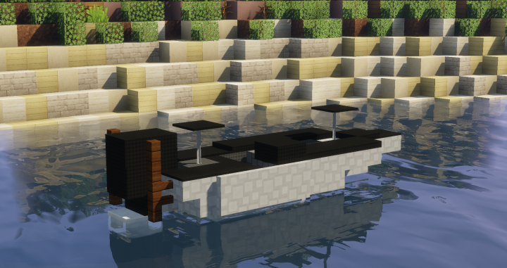 Bullet 21XRS Bass boat (1.5:1) Minecraft Map
