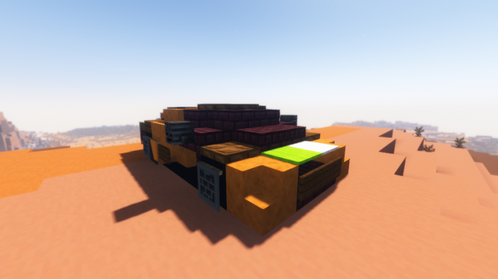 Lamborghini Huracan Sterrato - Rally Car Minecraft Map