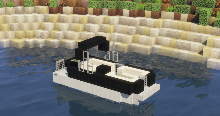 SunCatcher Elite 322 Pontoon boat (1.5:1) Minecraft Map