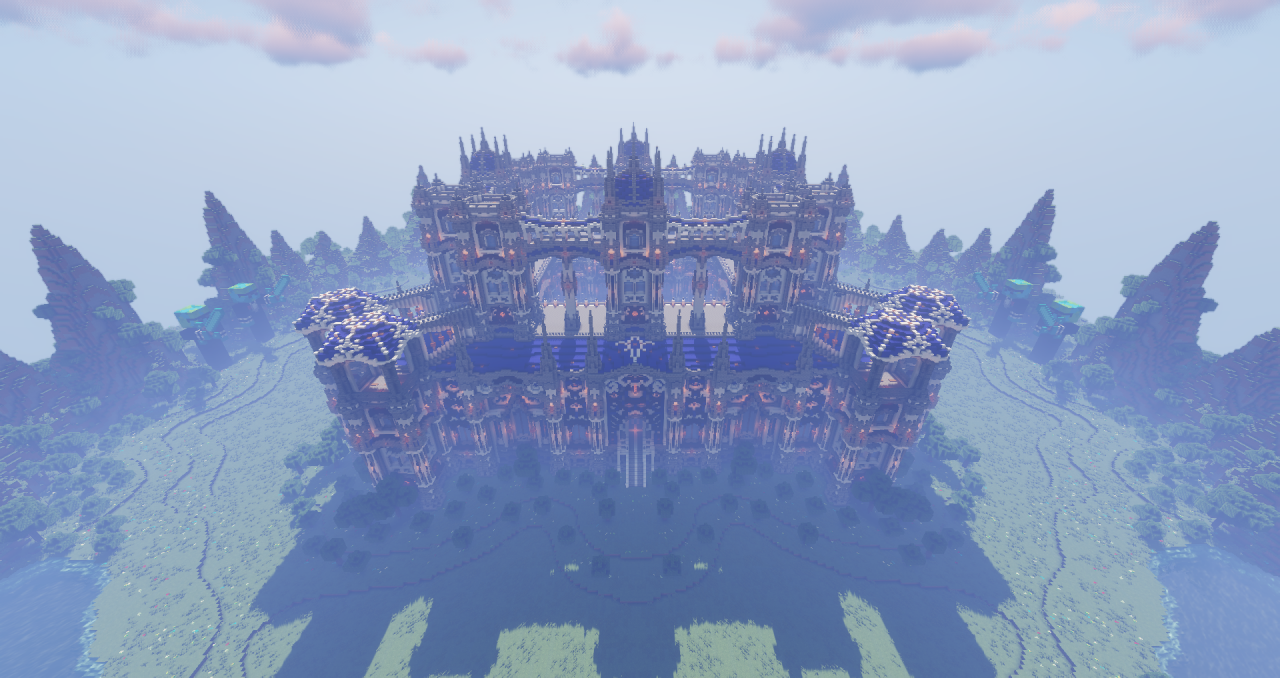Star Castle Factions Survival Server Spawn Minecraft Map