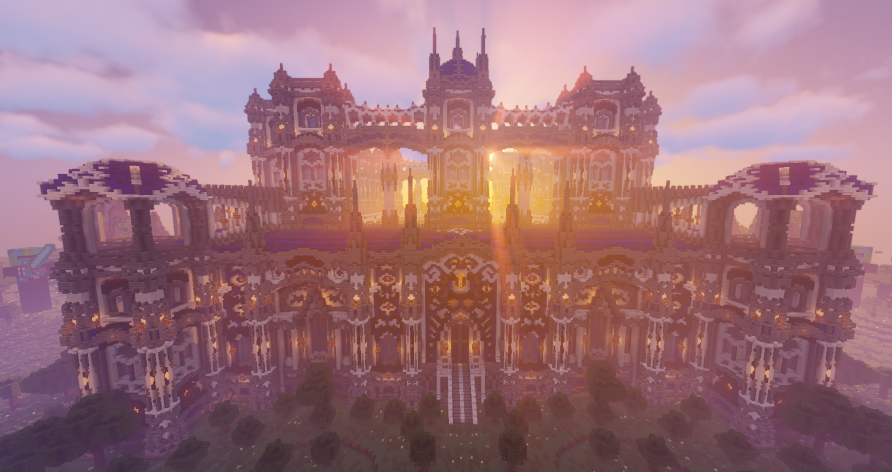 Star Castle Factions Survival Server Spawn Minecraft Map