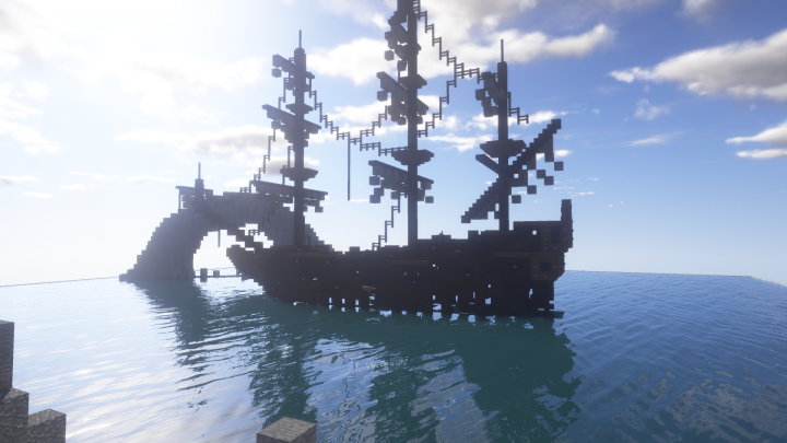 Ghost Ship Diorama Minecraft Map