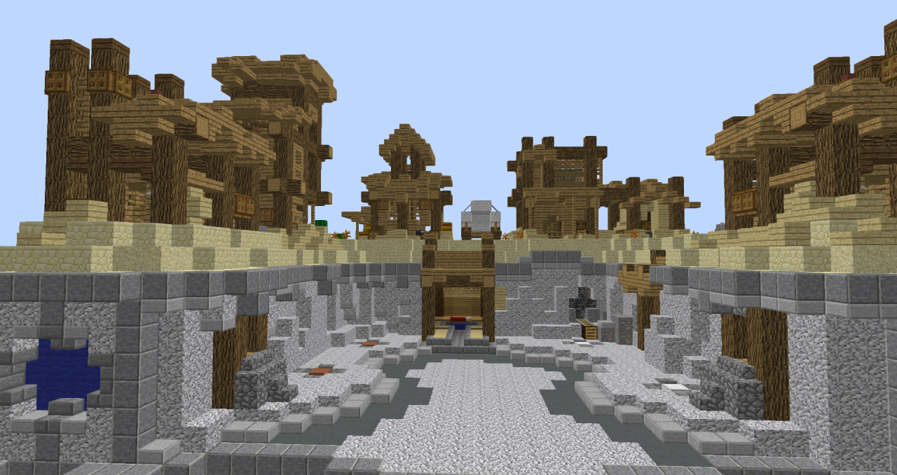 BedWars island schematic Minecraft Map