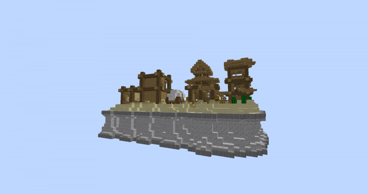 BedWars island schematic Minecraft Map