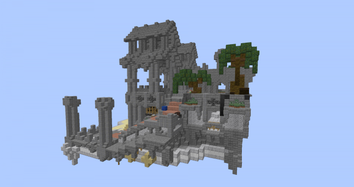 BedWars island schematic Minecraft Map